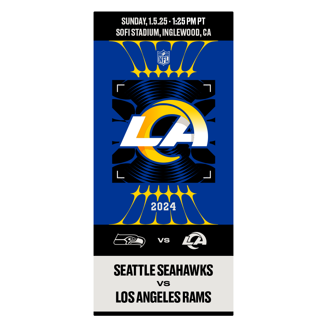 Los Angeles Rams vs Seattle Seahawks - 1/5/25 | NFL Virtual ...
