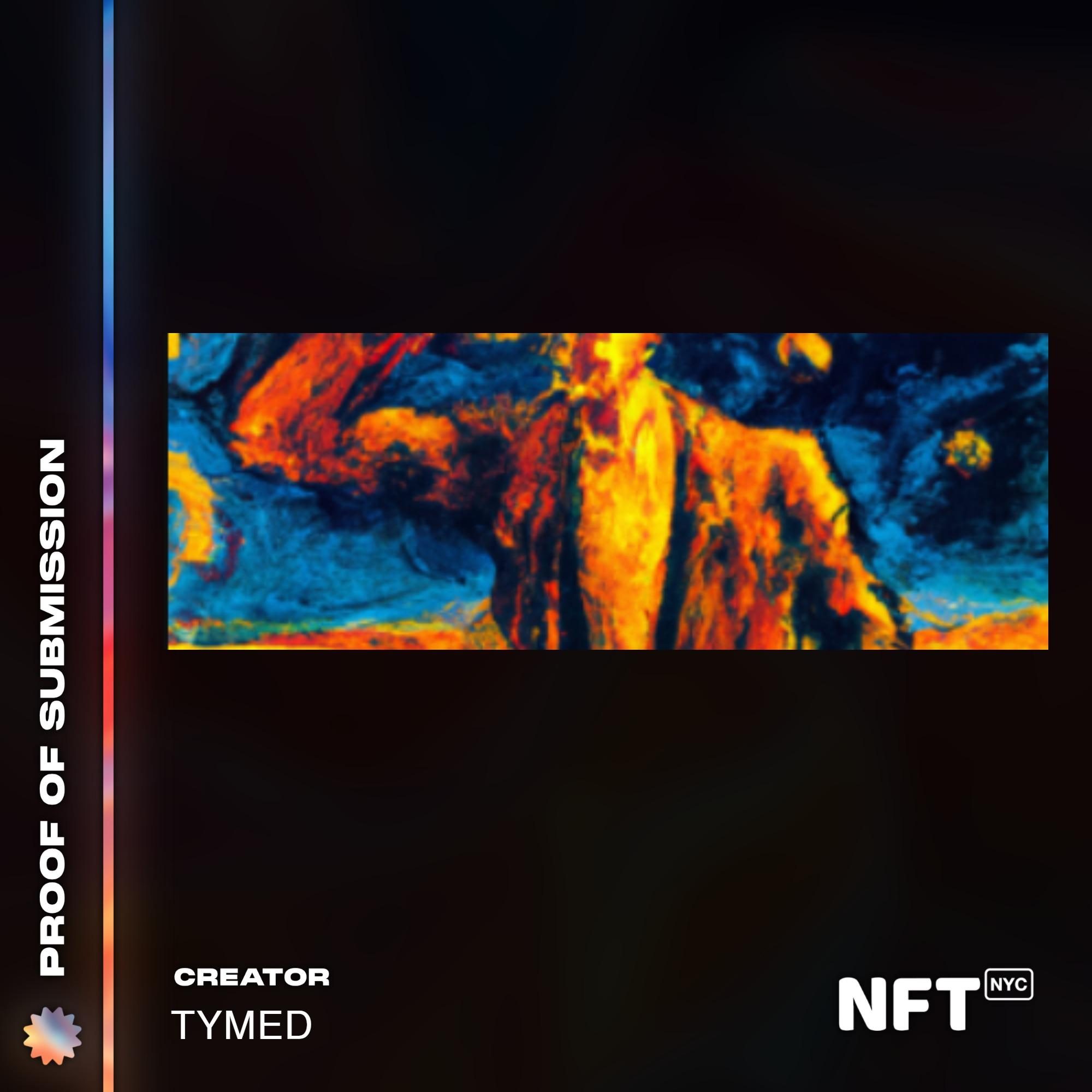 Fire in the blue - NFT.NYC 2025 Proof of Submission | ttymed2021 OneHub